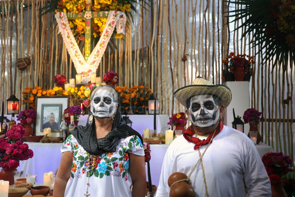 Altar monumental de Hanal Pixán en Mérida: horarios para visitarlo