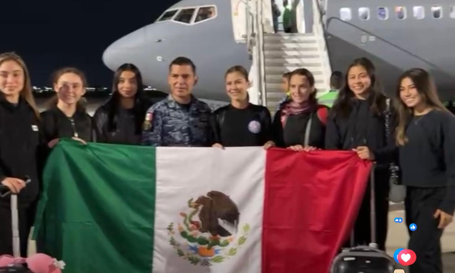 Gimnastas yucatecas, rescatadas de la guerra en Israel