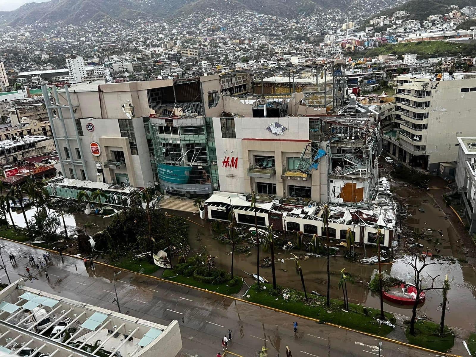 ¿Qué pasó en Acapulco? El terrible paso del huracán Otis, en fotos