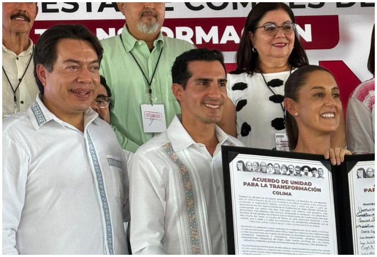 Morena 'presume' llegada de Rommel Pacheco al partido