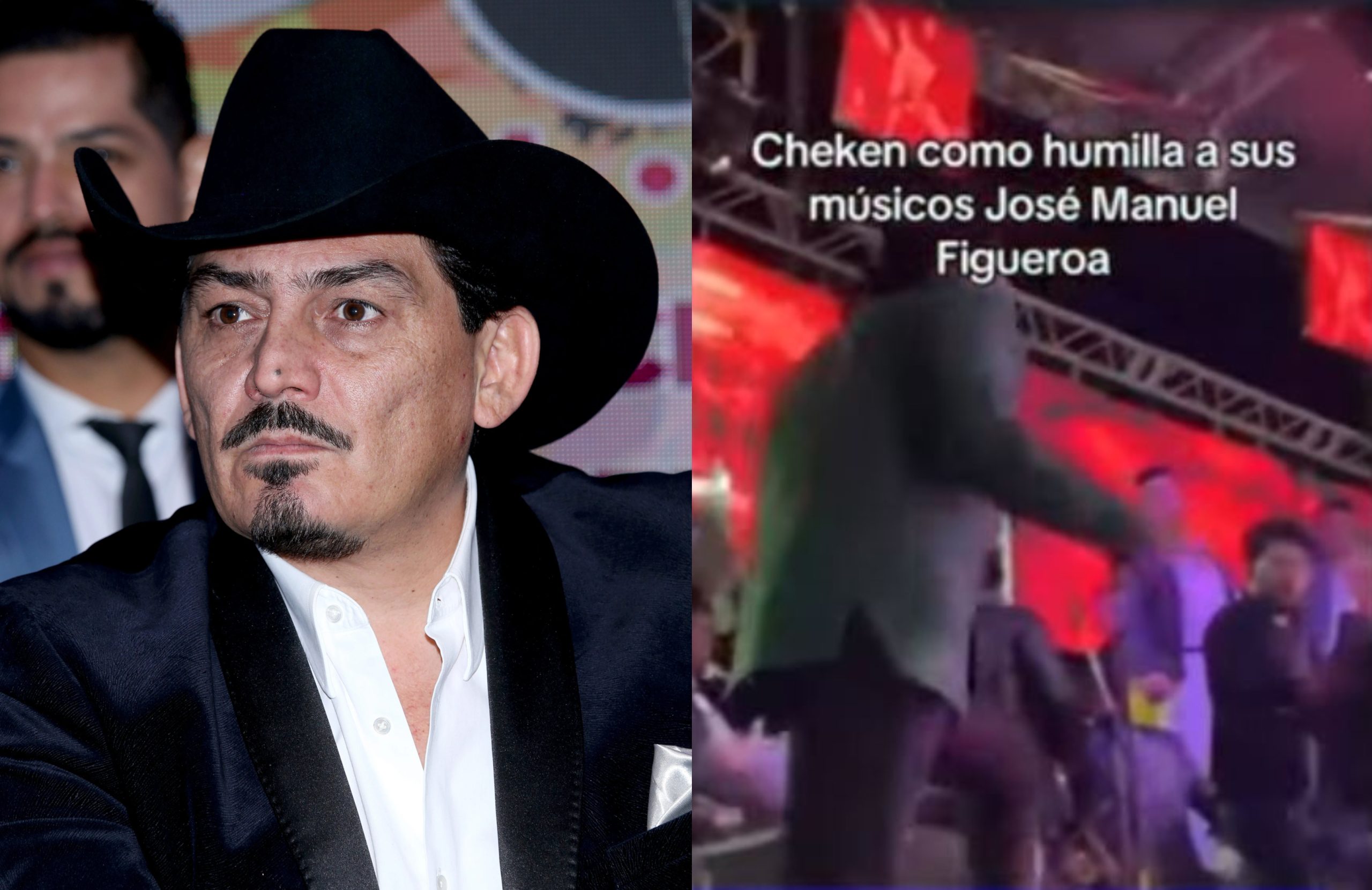 José Manuel Figueroa es captado "humillando" a sus músicos; les lanza ...