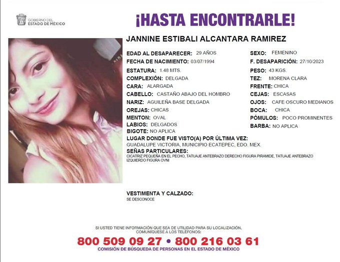 Cuerpo de Jannine Estibali estaba en la Fiscalía cuando su ficha de ...