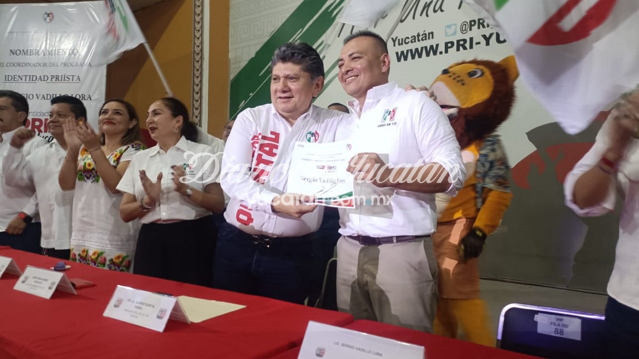 Sergio Vadillo Loría, nuevo coordinador de identidad priísta