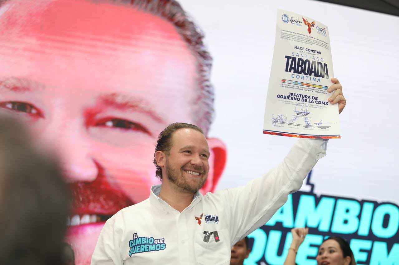 Santiago Taboada será el candidato de la Alianza por México en la CDMX