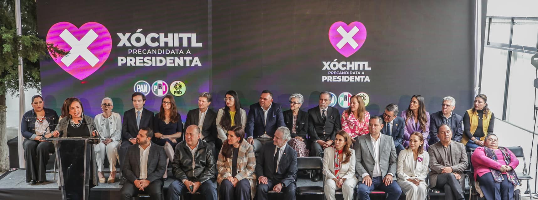 Elecciones 2024. Xóchitl Gálvez presenta a su equipo: incluye a Rolando ...