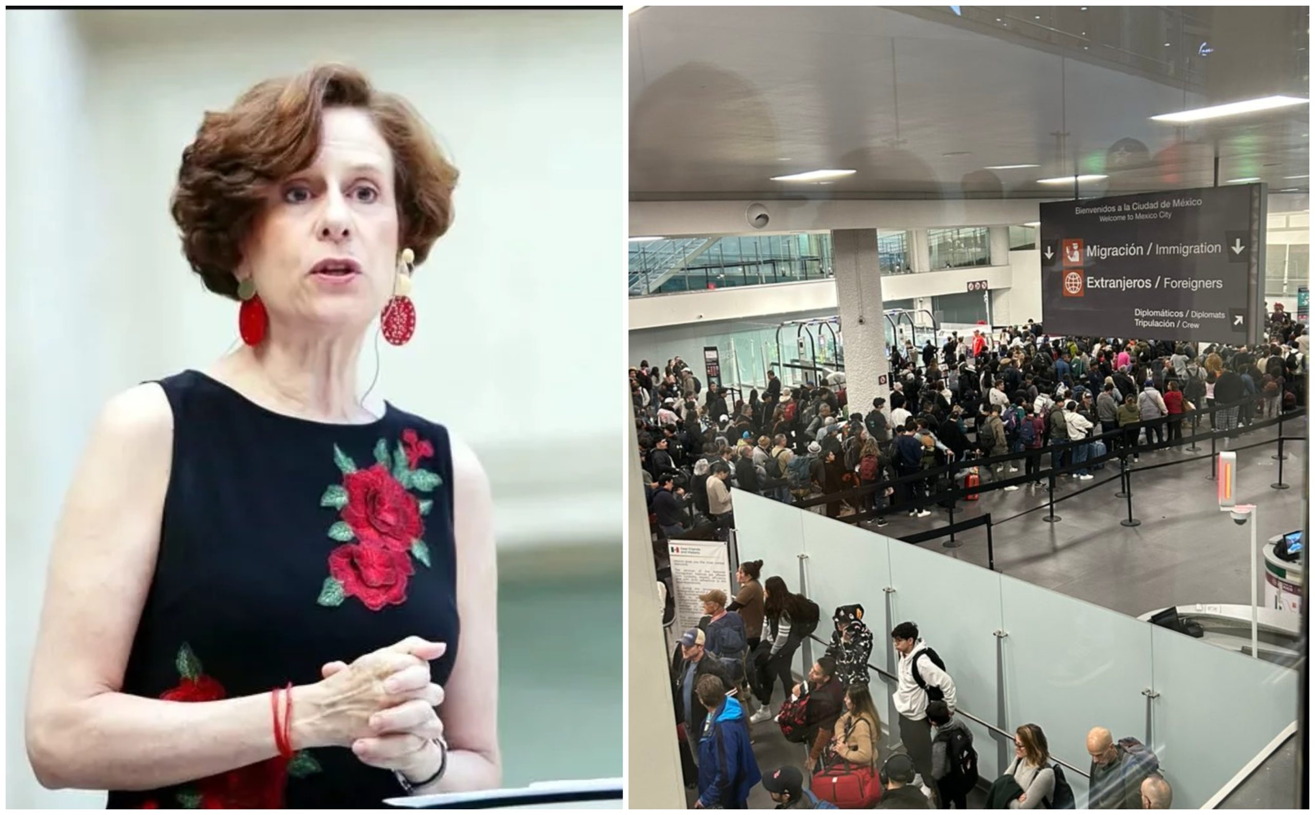 INAI investiga al AICM por "vigilancia" a Denise Dresser