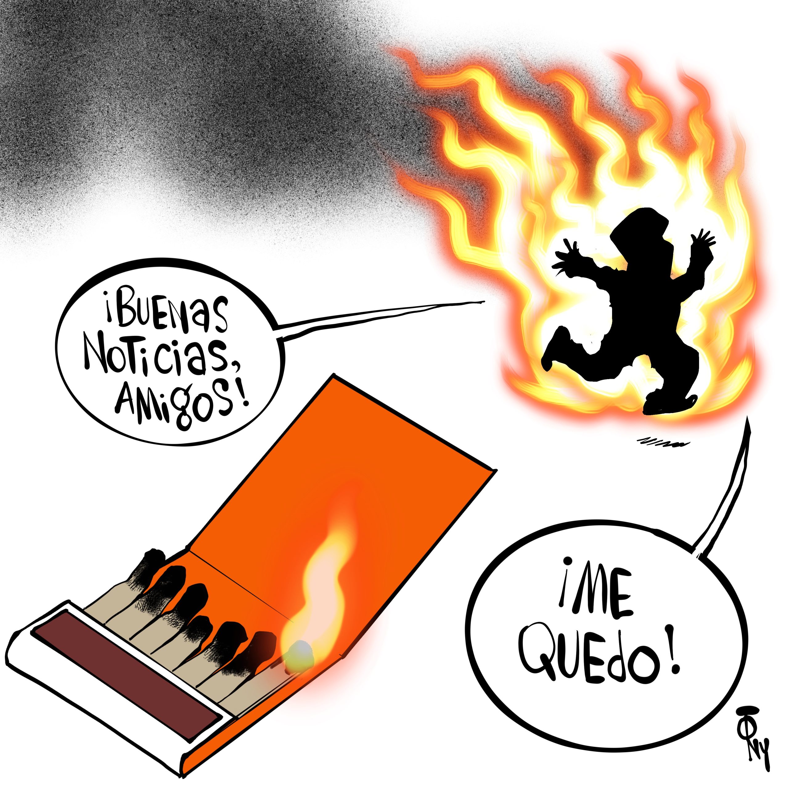 Cartón de Tony: El efecto fosfo - Diario de Yucatán