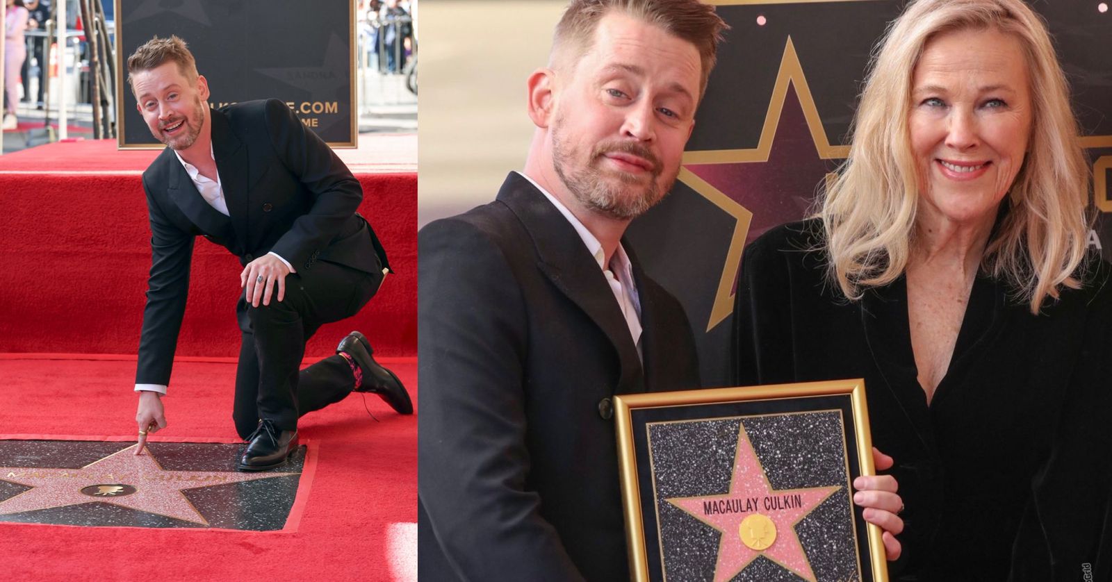 Macaulay Culkin recibe una estrella en el Paseo de la Fama de Hollywood