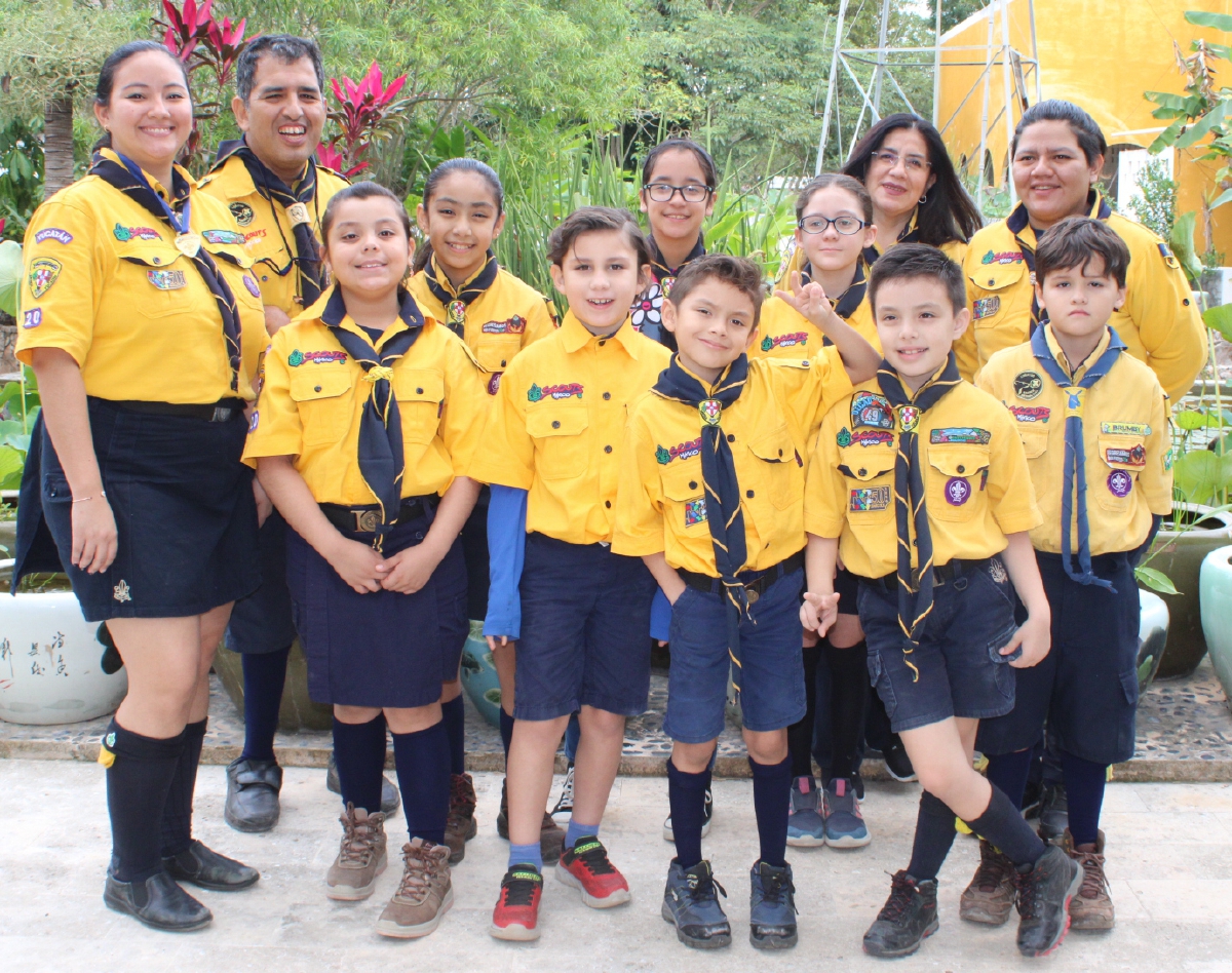 Un grupo de 182 scouts, de fiesta en Baca - Diario de Yucatán