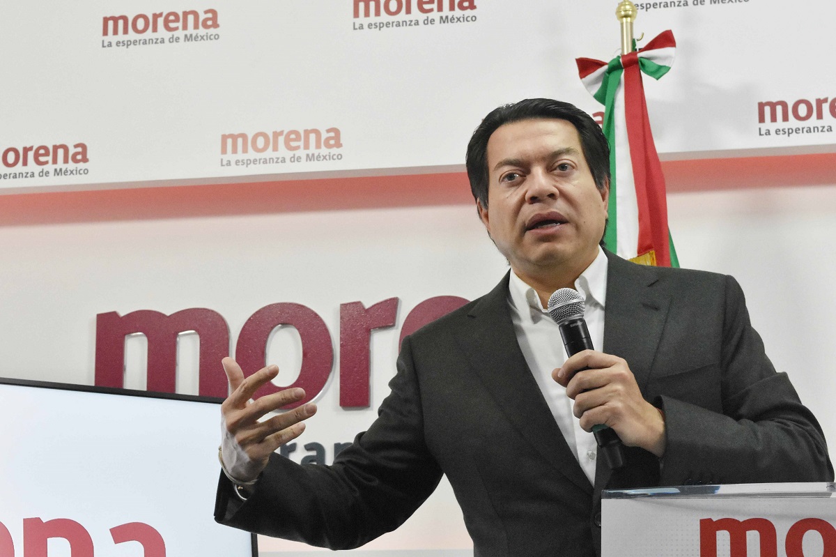 Mario Delgado defiende candidatura de Rommel Pacheco en Mérida