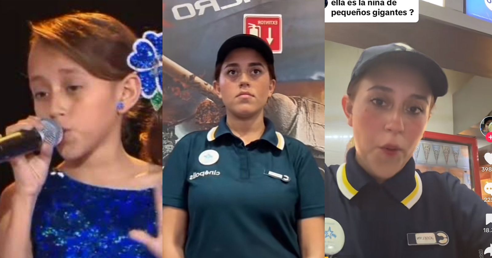 Joselyn de Pequeños Gigantes ahora vende palomitas en el cine; así luce ...