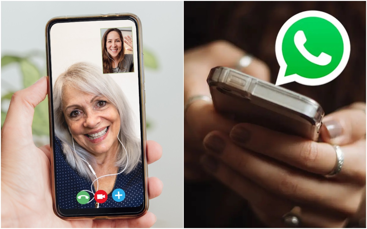 Whatsapp has a new function; so you can share screen in video calls ...