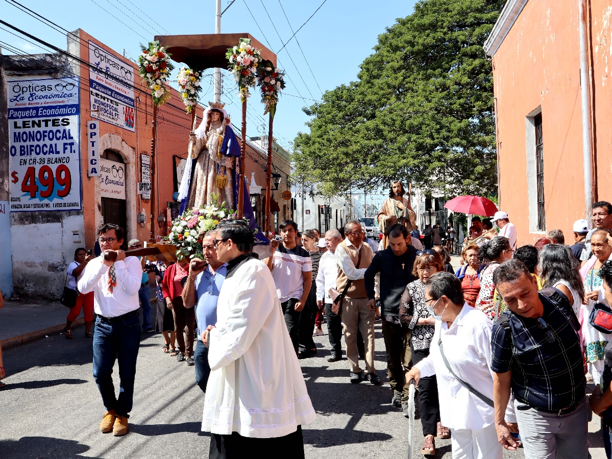 Así se vivió la fiesta de la Candelaria en Mérida; cientos de fieles ...