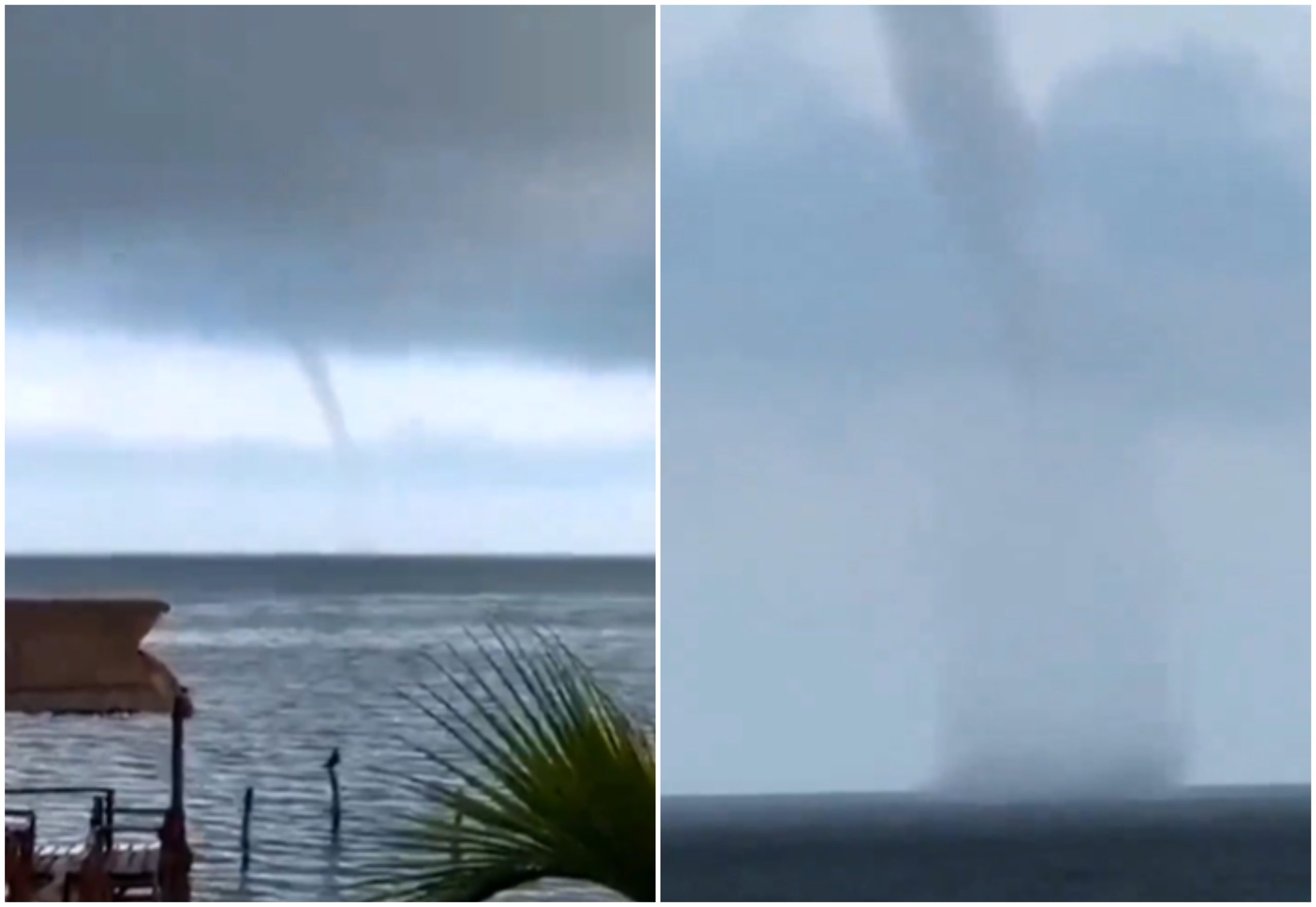 Se forma tromba frente a las costas de Yucatán - Diario de Yucatán