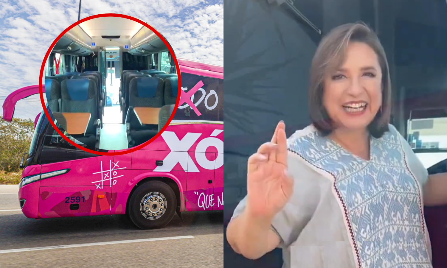 Así es el “Xóchibus” por dentro: “Más rapidito que el Tren Maya”