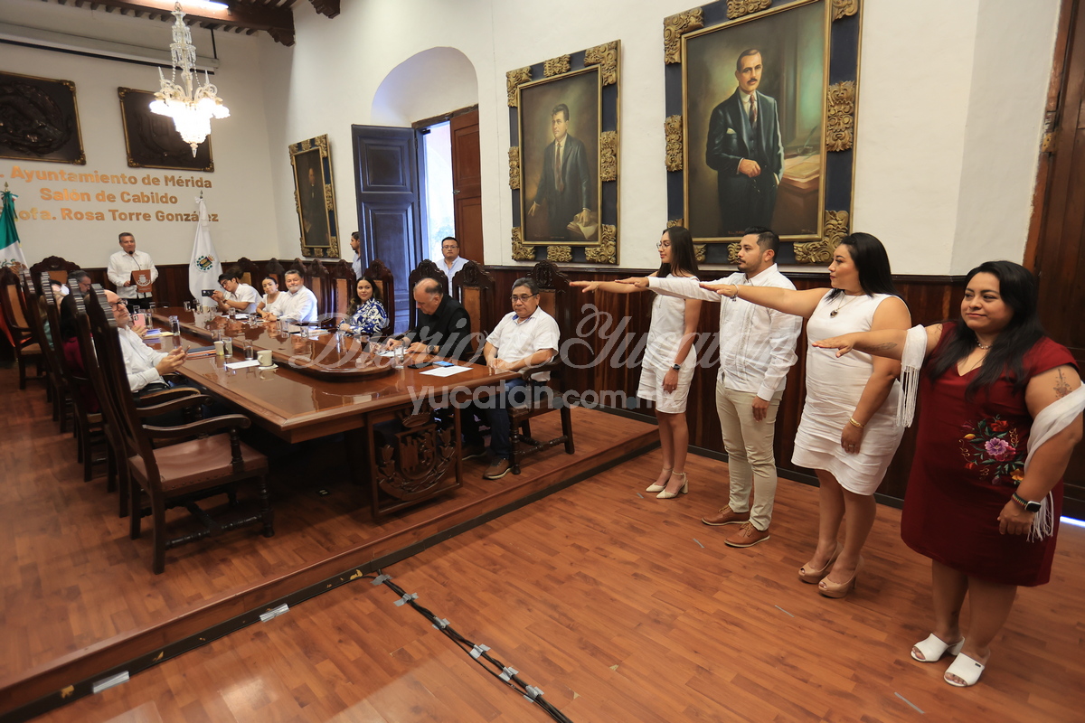 Nuevos regidores se integran al Cabildo de Mérida - Diario de Yucatán