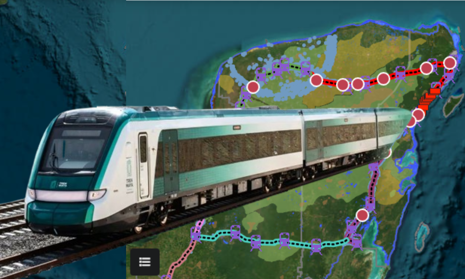 Tren Maya tiene 11 puntos con peligro de colapso, ¿cuáles son y dónde ...