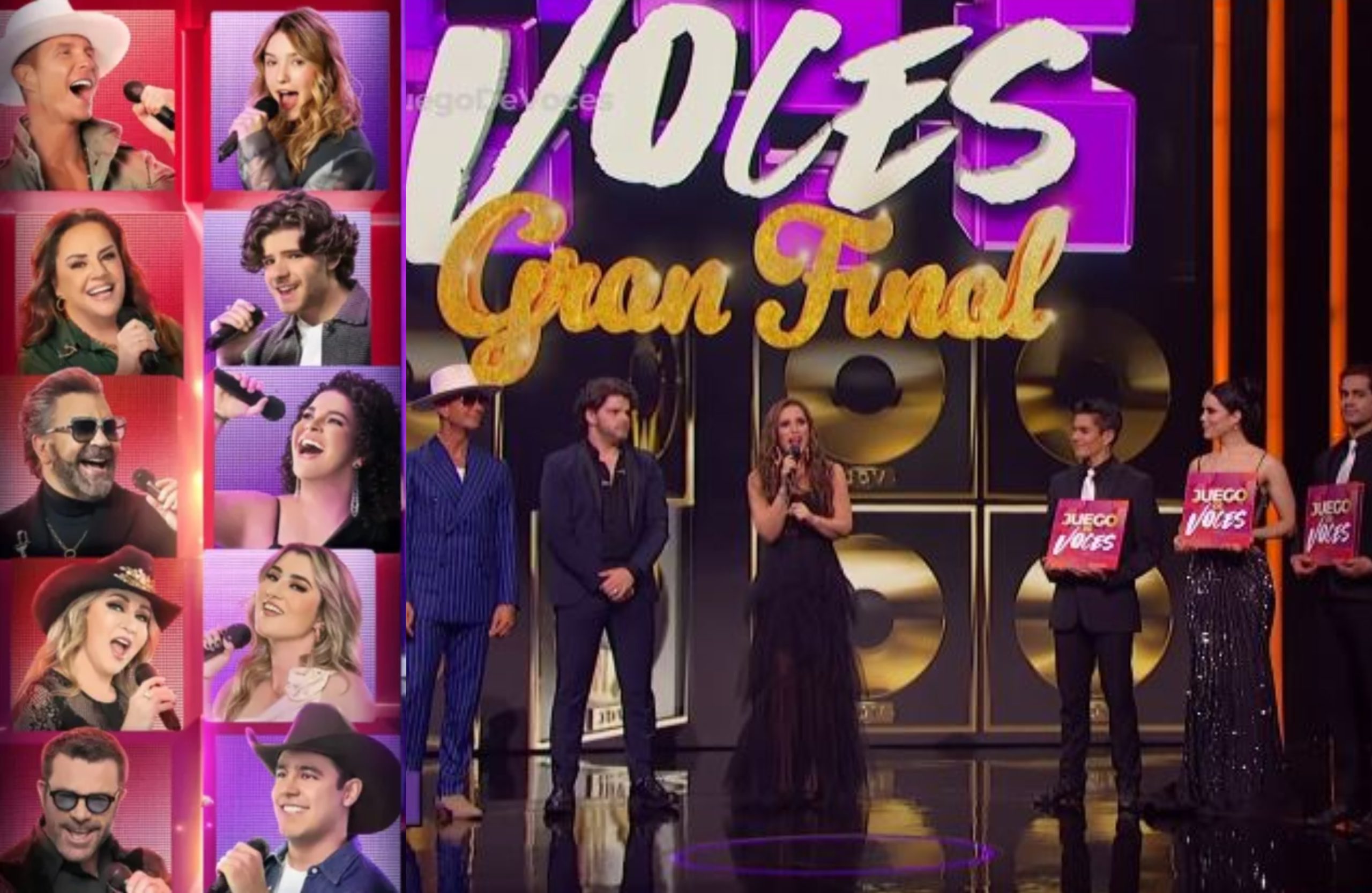 Juego de voces. Ellos fueron los ganadores; así se vivió la gran final ...