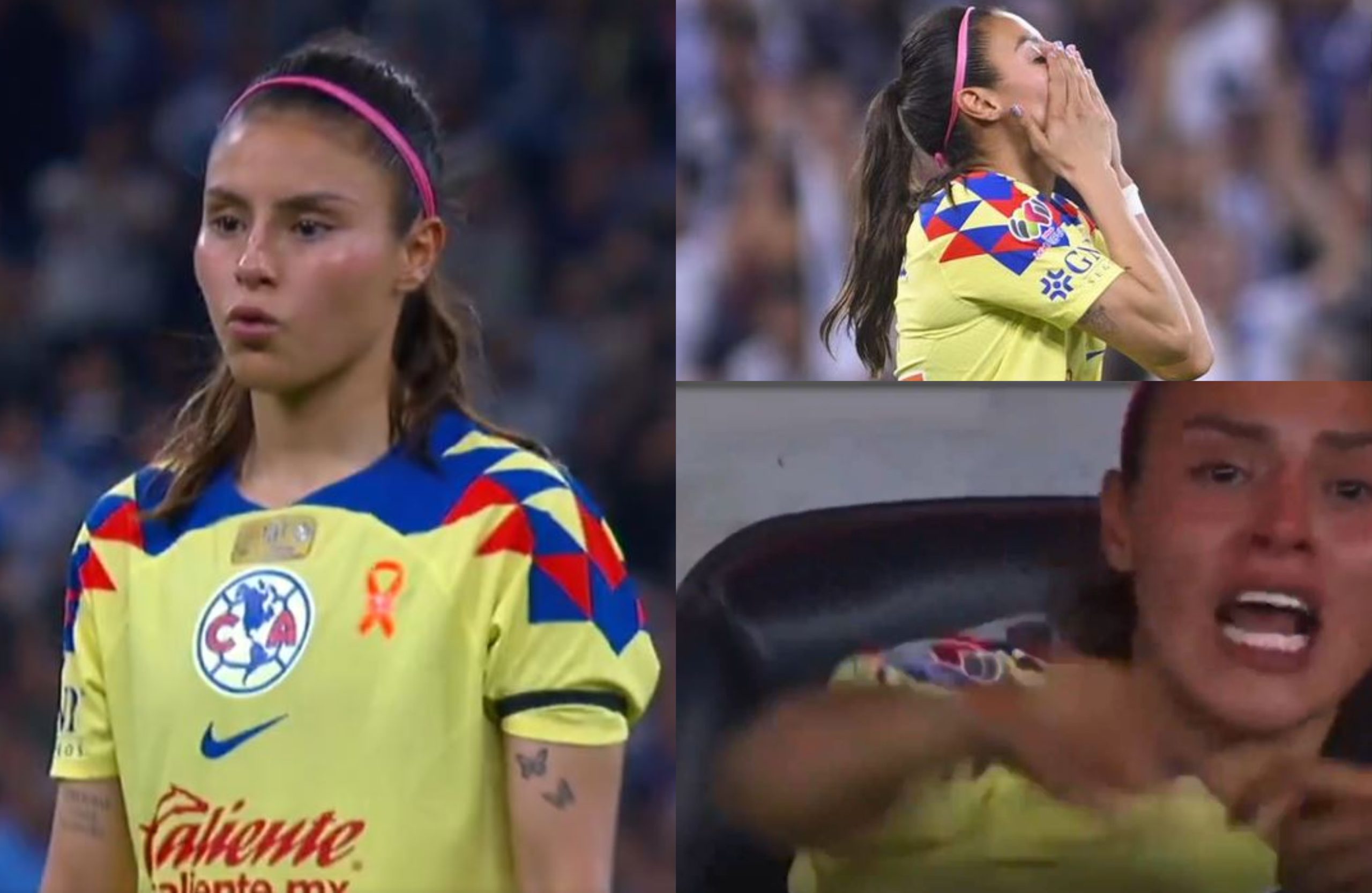 Karen Luna, jugadora del América, explota contra camarógrafo por esta ...