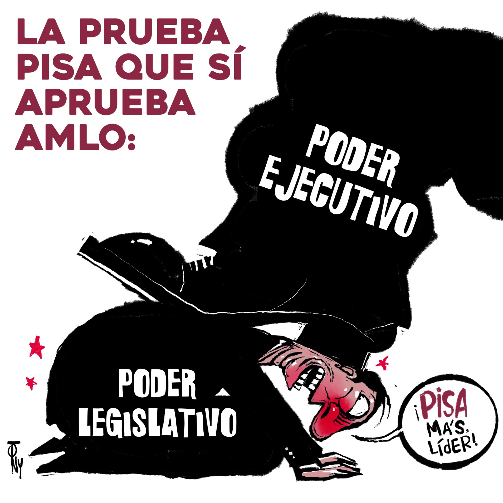 Cartón de Tony: La abyección es la lección - Diario de Yucatán