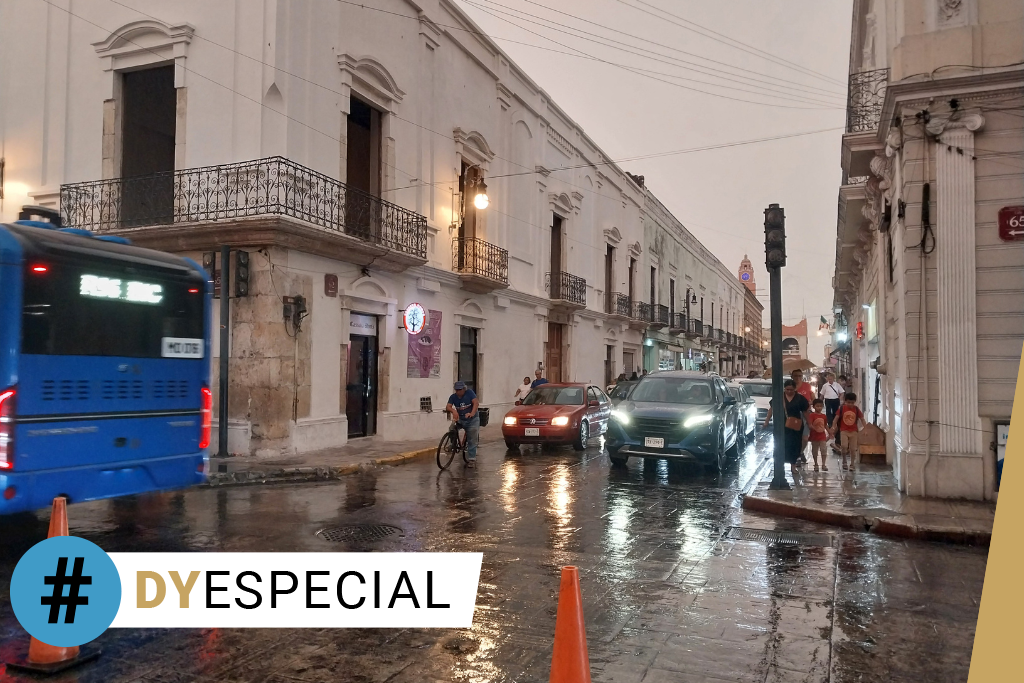 Primera lluvia en Mérida en mayo, tras 33 días de sequía