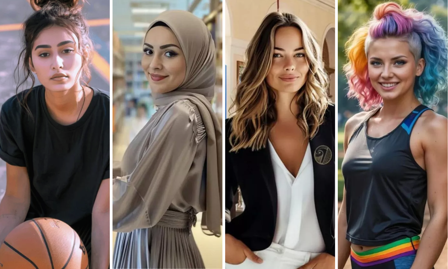 Estas son las finalistas del concurso de belleza de mujeres que no ...