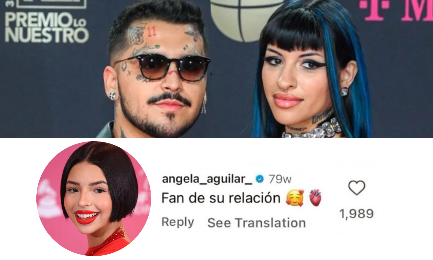 “Fan de su relación”: memes y origen de la frase de Ángela Aguilar a ...
