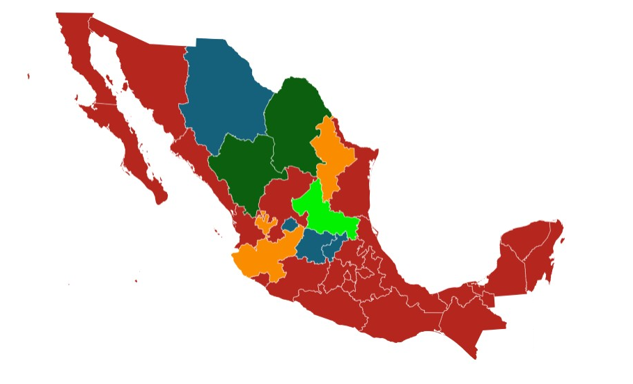 Elecciones 2024: así quedaría el mapa político de México - Diario de ...