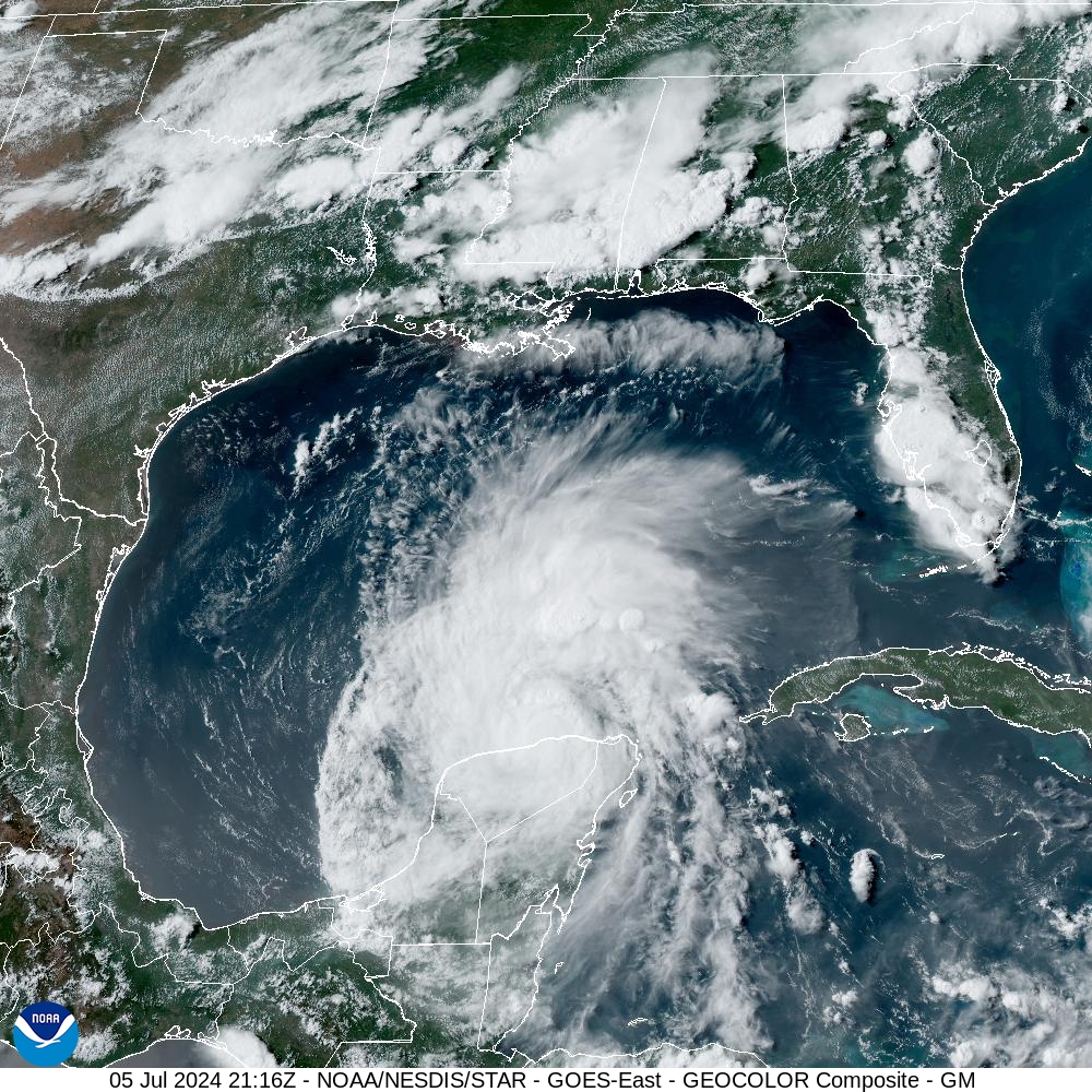 La tormenta Beryl, cerca de abandonar Yucatán: ¿por dónde saldría ...