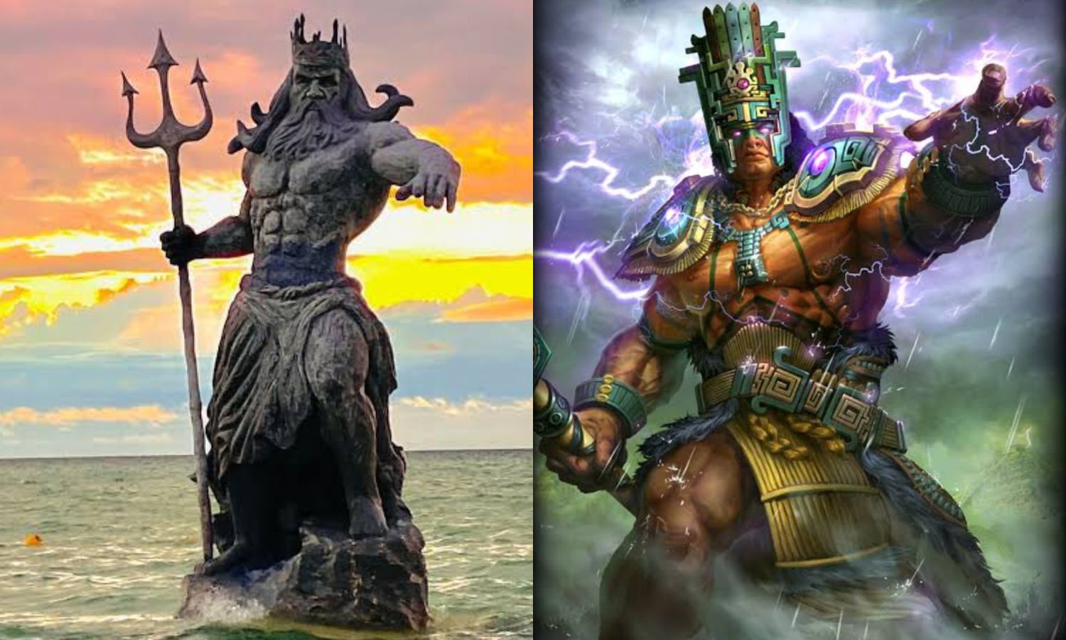 Chaac vs. Poseidón: Netflix y memes por su estatua en Yucatán; huracán ...