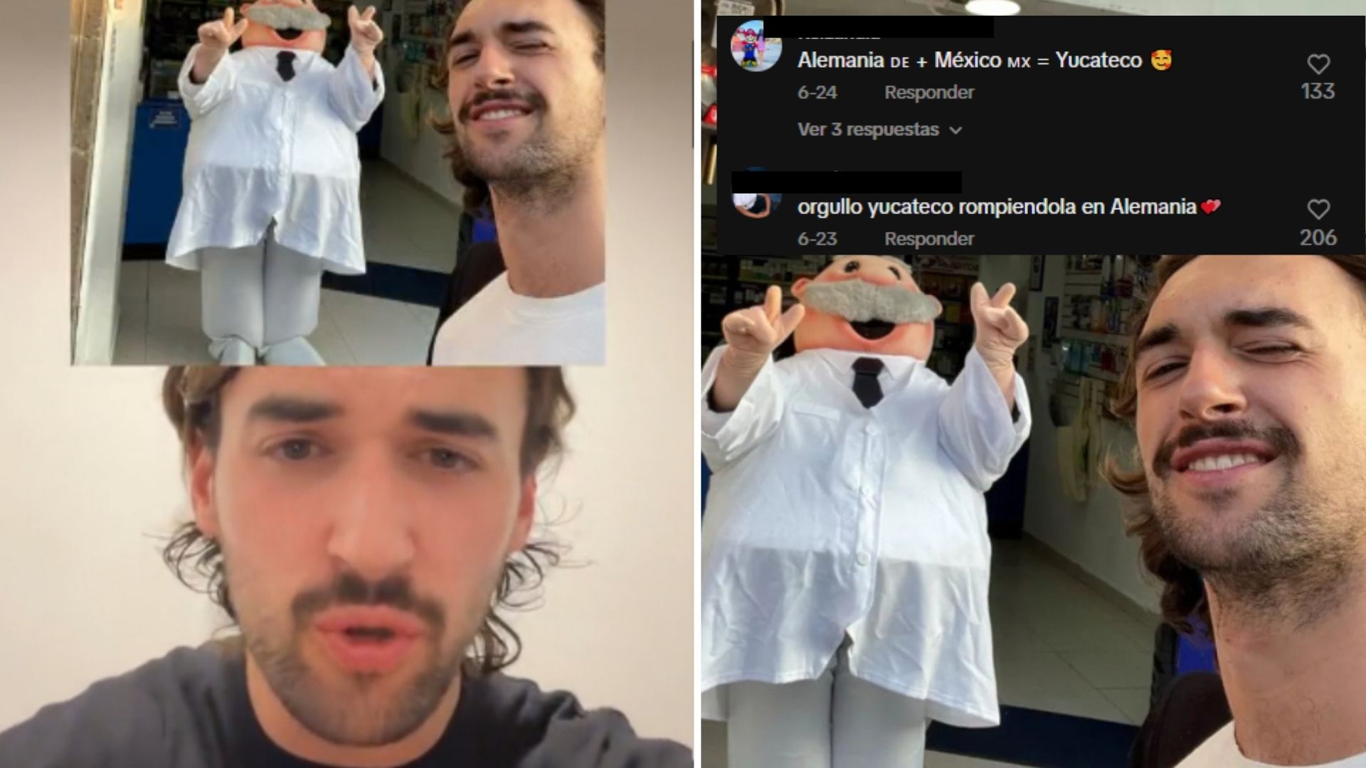 Influencer extranjero gana concurso con selfie junto al Dr. Simi